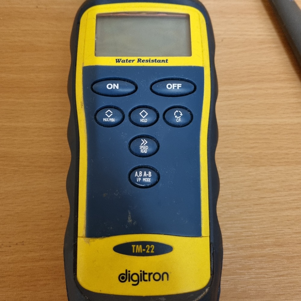 Pre-owned Digitron Digital TM22 K Probe Thermometer - Own4Less